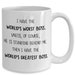 Funny Boss Mug, World's Greatest Boss Gifts, Worst Boss Coffee Cup ...