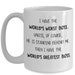 Funny Boss Mug, World's Greatest Boss Gifts, Worst Boss Coffee Cup ...