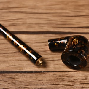 Churchwarden Tobacco Pipe Natural Lacquer Pipe Tradition Handmade ...