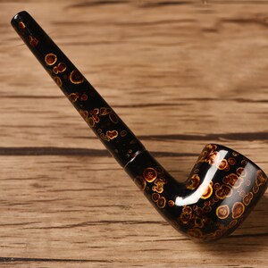 Churchwarden Tobacco Pipe Natural Lacquer Pipe Tradition Handmade ...