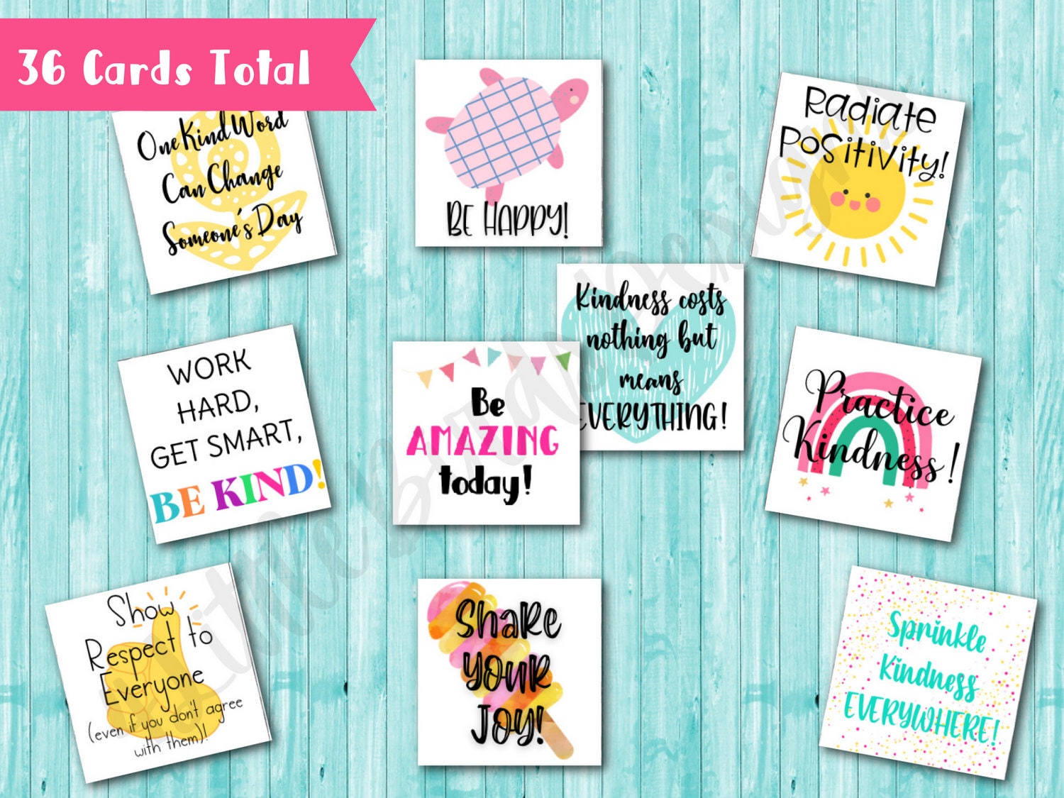 Printable Kindness Cards | Random Acts of Kindness | Inspirational ...