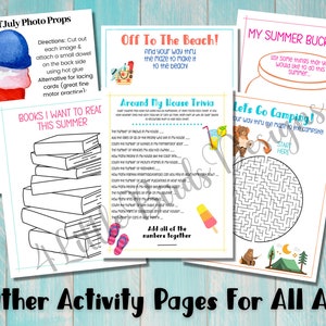 The Ultimate Summer Fun Kit | Printable Activity Bundle for Kids ...