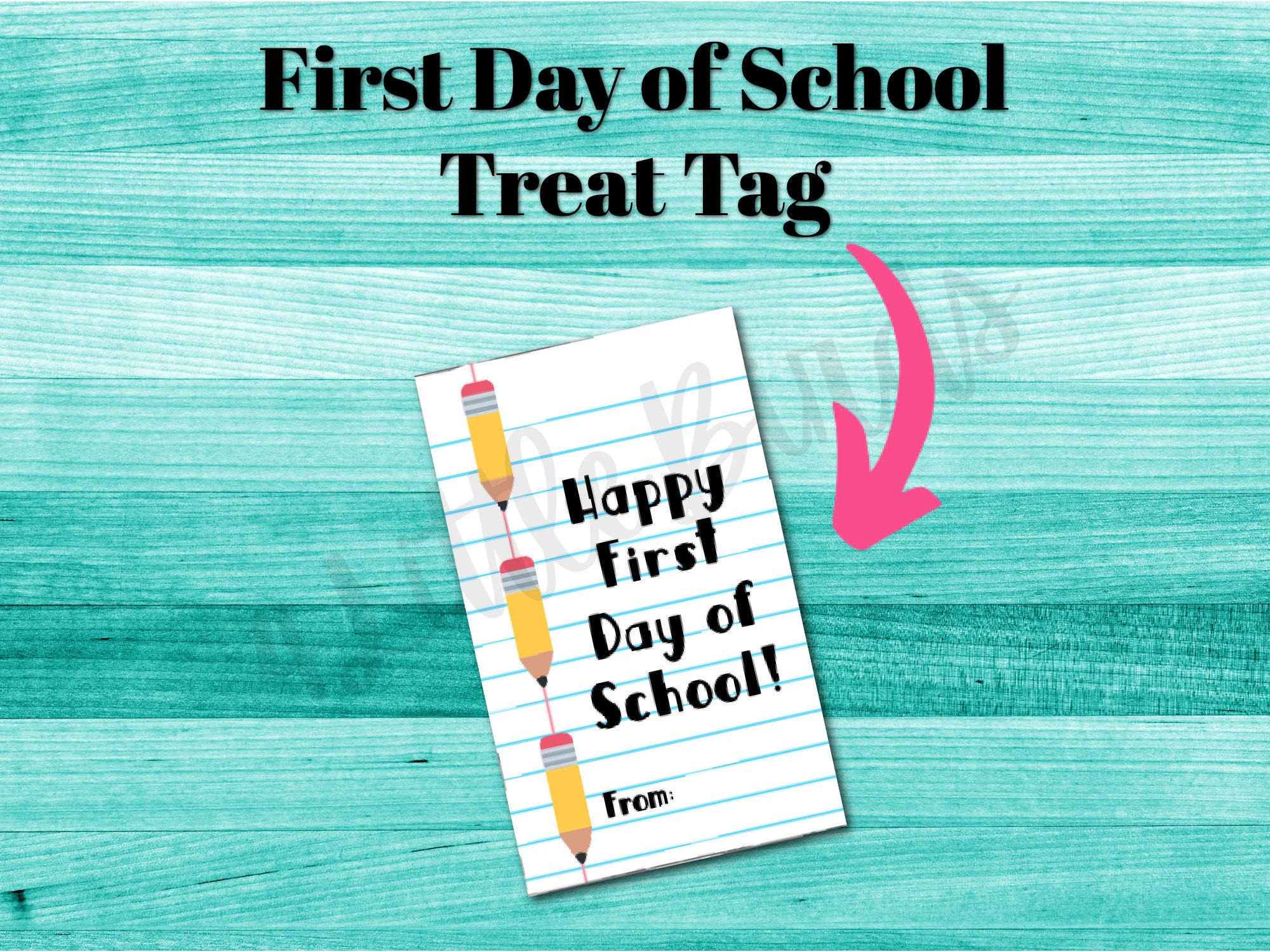 Back to School Kit | School Printable | First Day of School | School ...