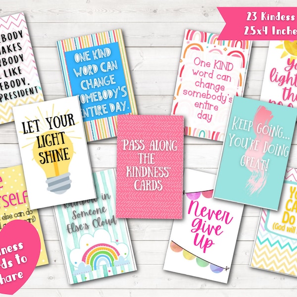 Kindness Cards - Etsy