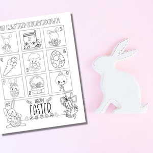 Easter Countdown | Easter Coloring Page | Easter Activities for Kids ...