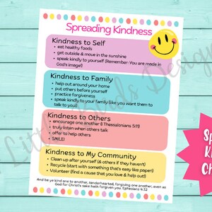 Printable Kindness Activities | Social Emotional Learning | Kindness ...