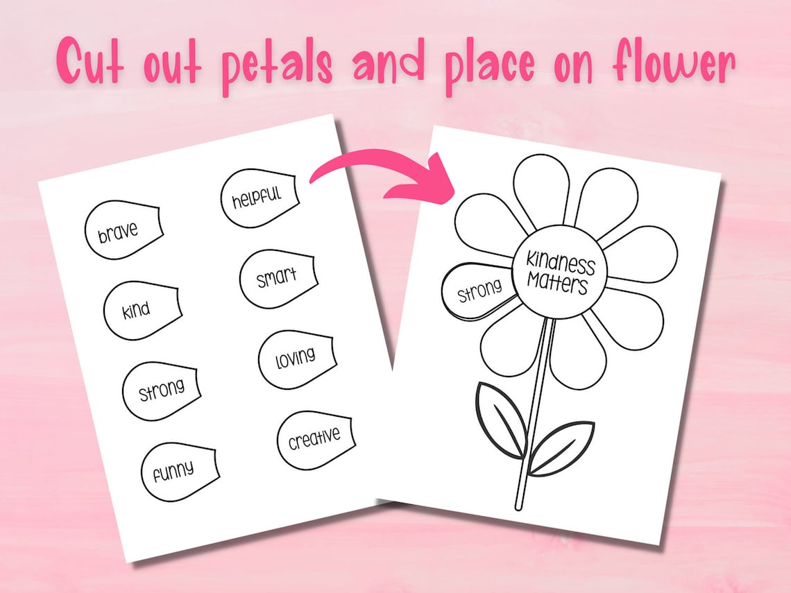 Printable Kindness Activity | Kindness Craft | Social Emotional ...
