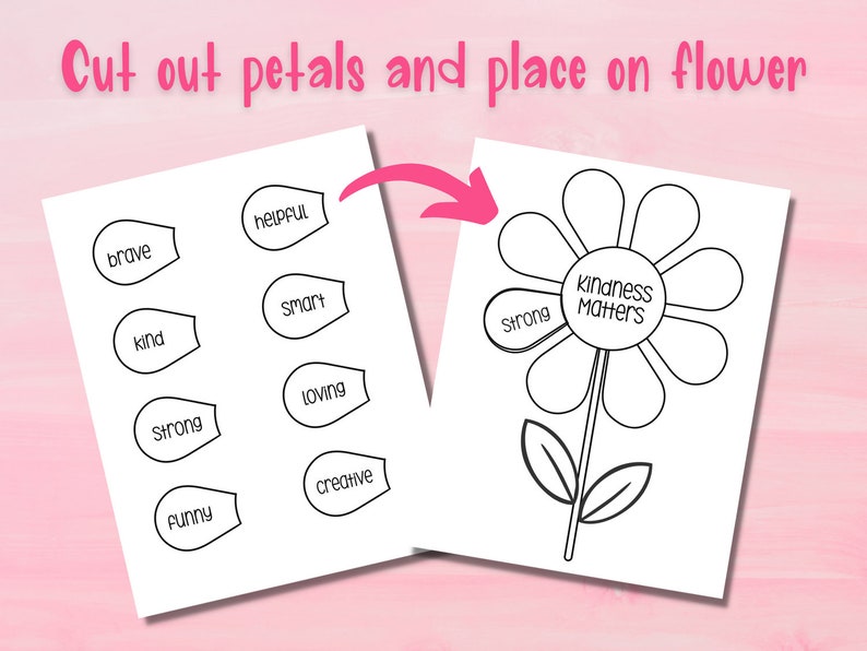 Printable Kindness Activity | Kindness Craft | Social Emotional ...