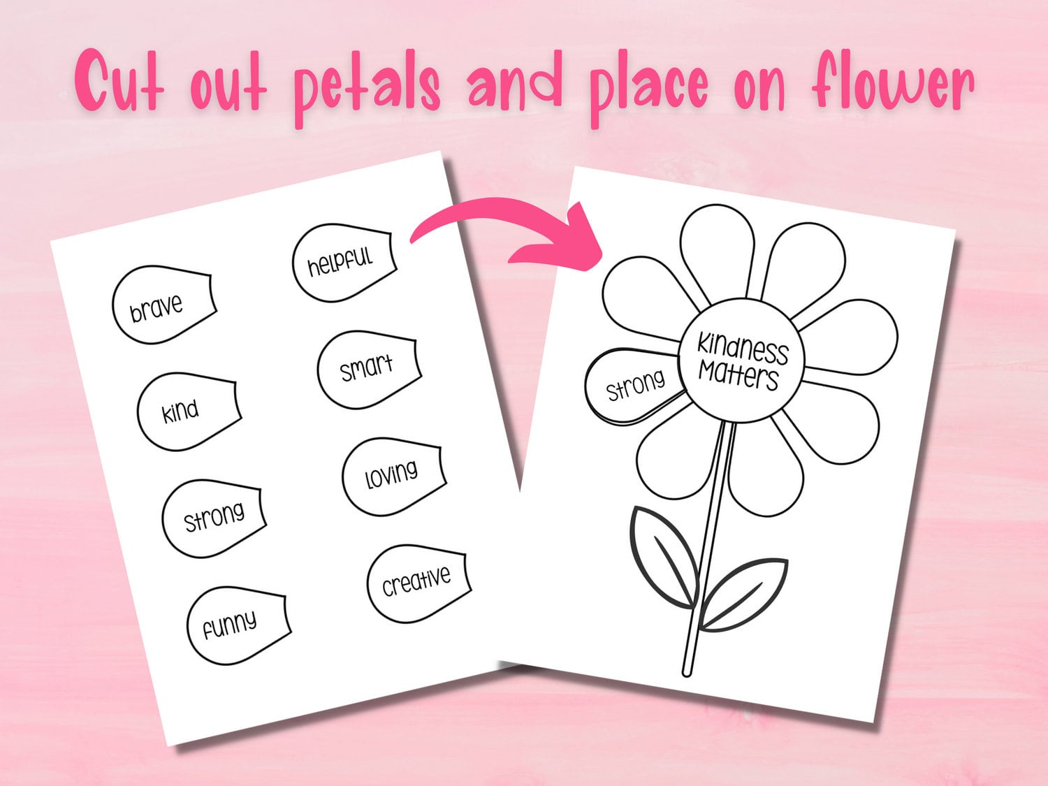 Printable Kindness Activity | Kindness Craft | Social Emotional ...