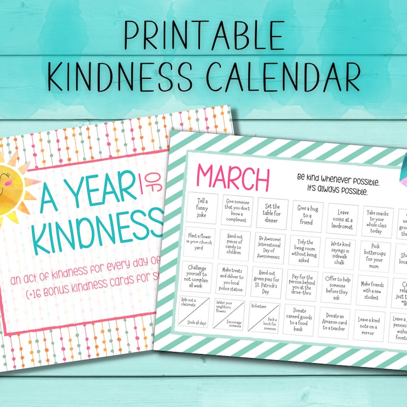 Kindness Cards - Etsy