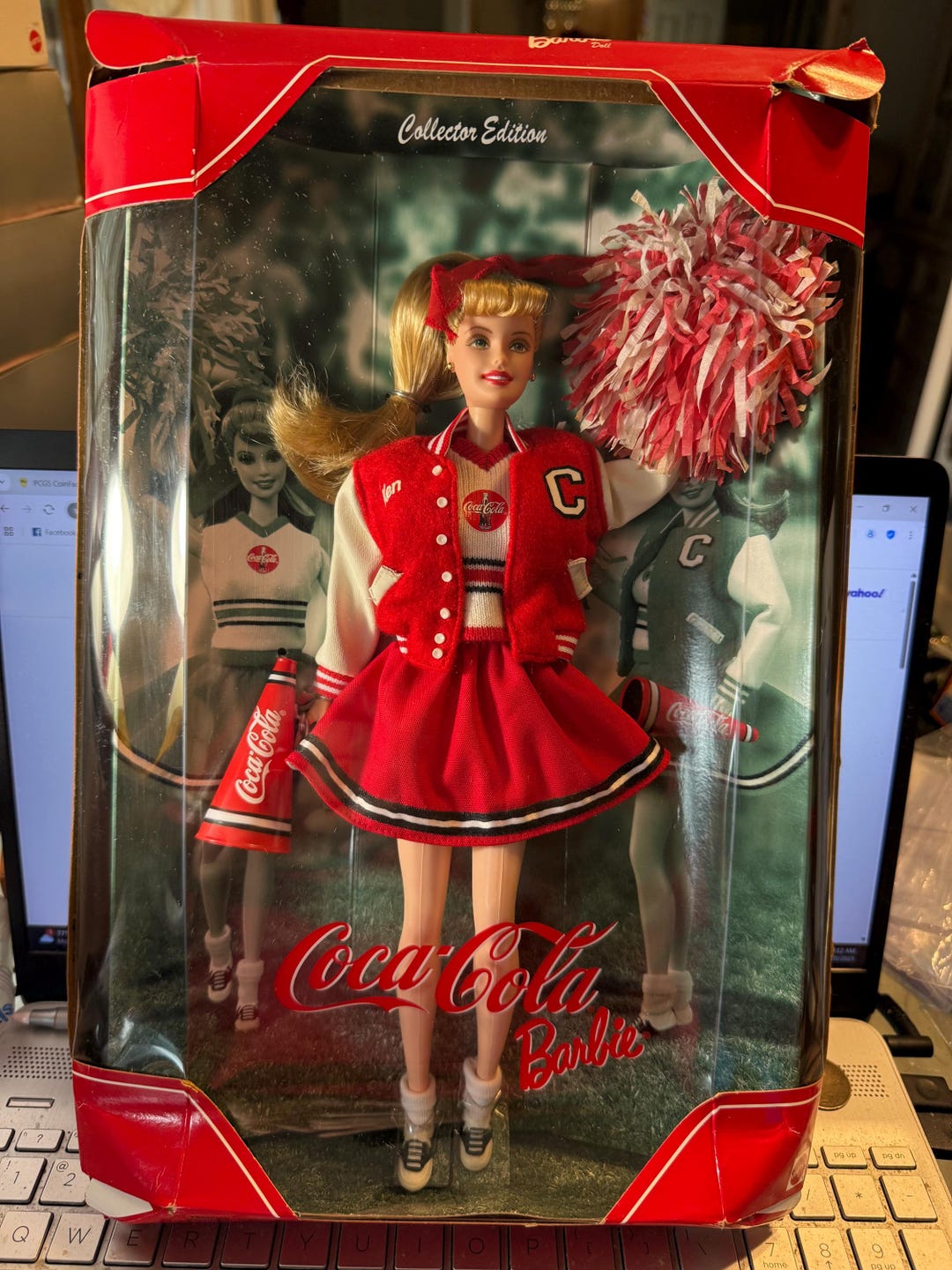 Vintage Coca Cola Barbie Doll 2000 by Mattel Barbie NIB in Box W/some ...