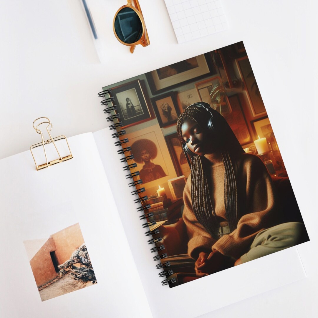 Laidback & Chill Spiral Notebook Ruled Line - Etsy