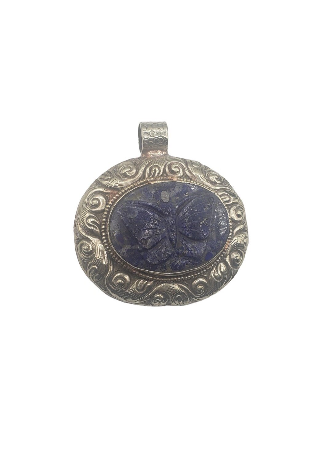Large Lapis Butterfly Pendant, Butterfly Pendant, Lapis Pendant P-15 - Etsy