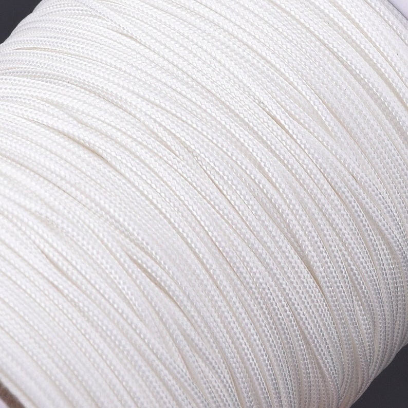 1.2 Mm Diameter White Roman Blind Cord 10/20/30/40 Metre Variations - Etsy