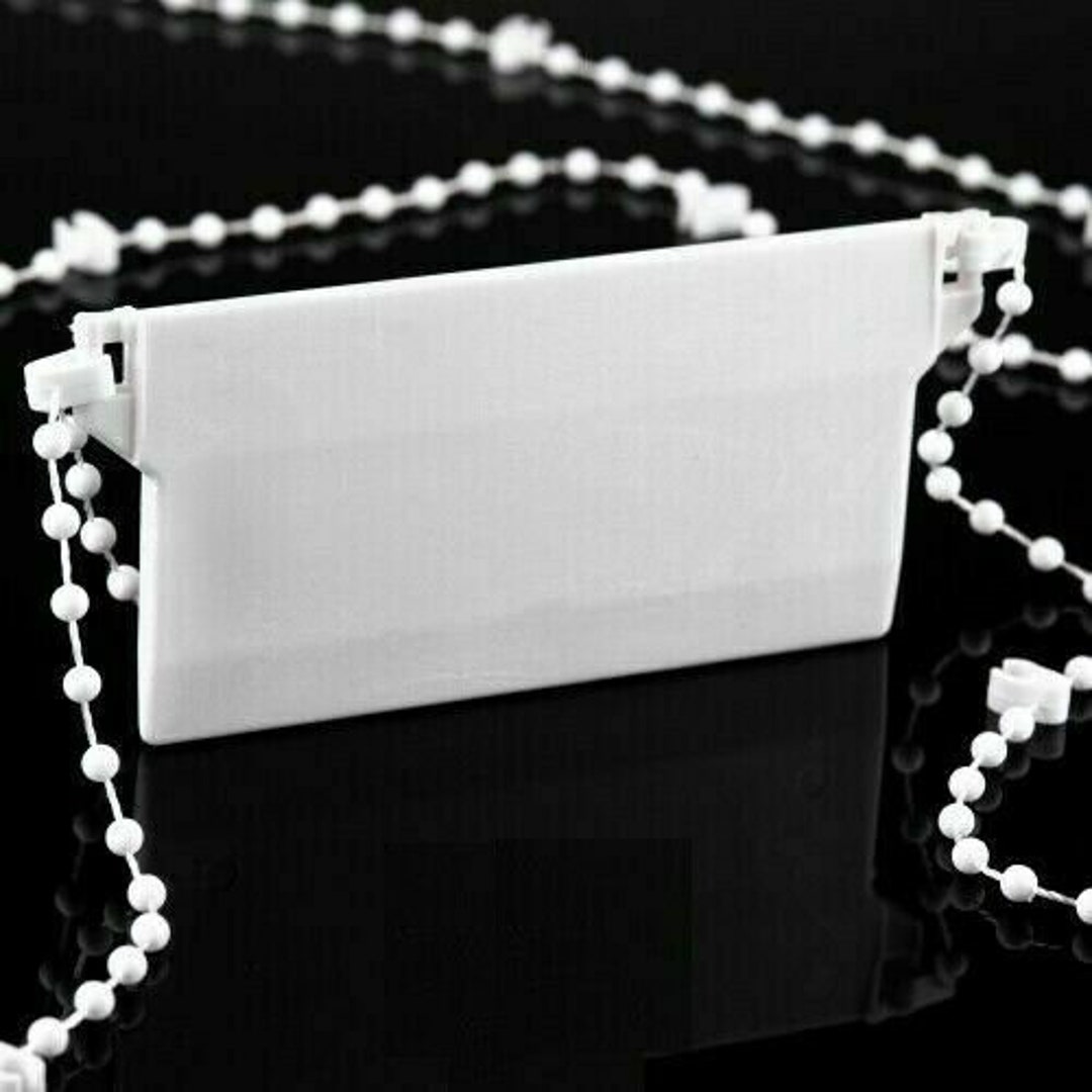 10mts of White 89mm Vertical Blind Link Chain - Etsy