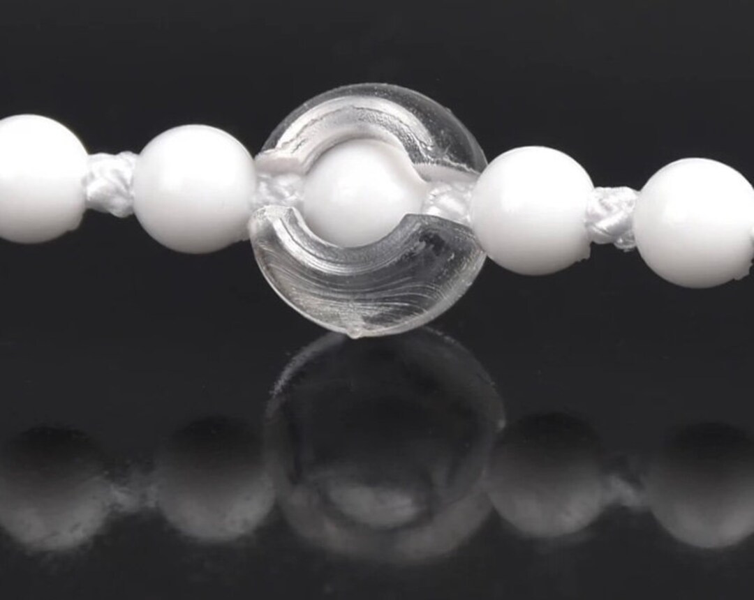 Blind Chain Stops in Either White or Clear Various Pack Amounts ...