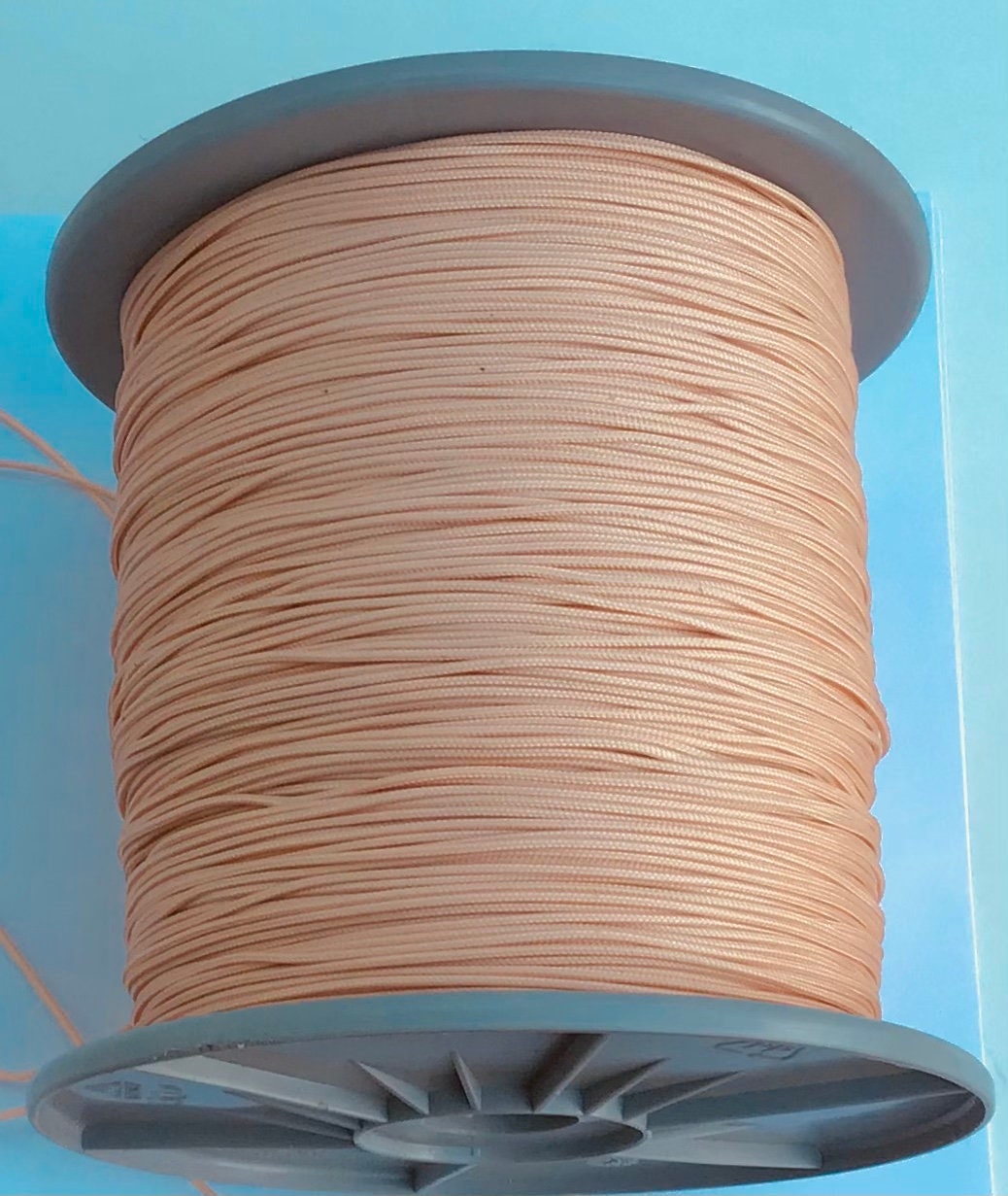 Unbranded Wooden Window Venetian Blinds Cream 2mm Cord - 20 Meter Roll ...