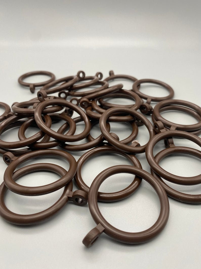 Brown Plastic Curtain Ring - Etsy