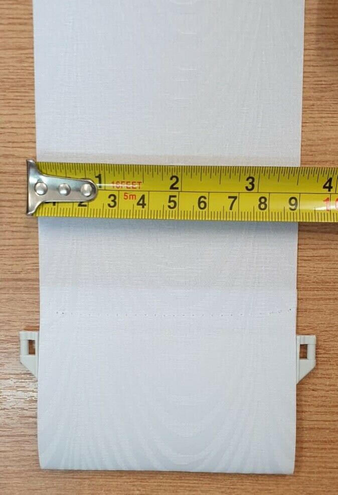 Vertical Blind Replacement Hanger Clips Double Hole for 89mm/3.5” Slat ...