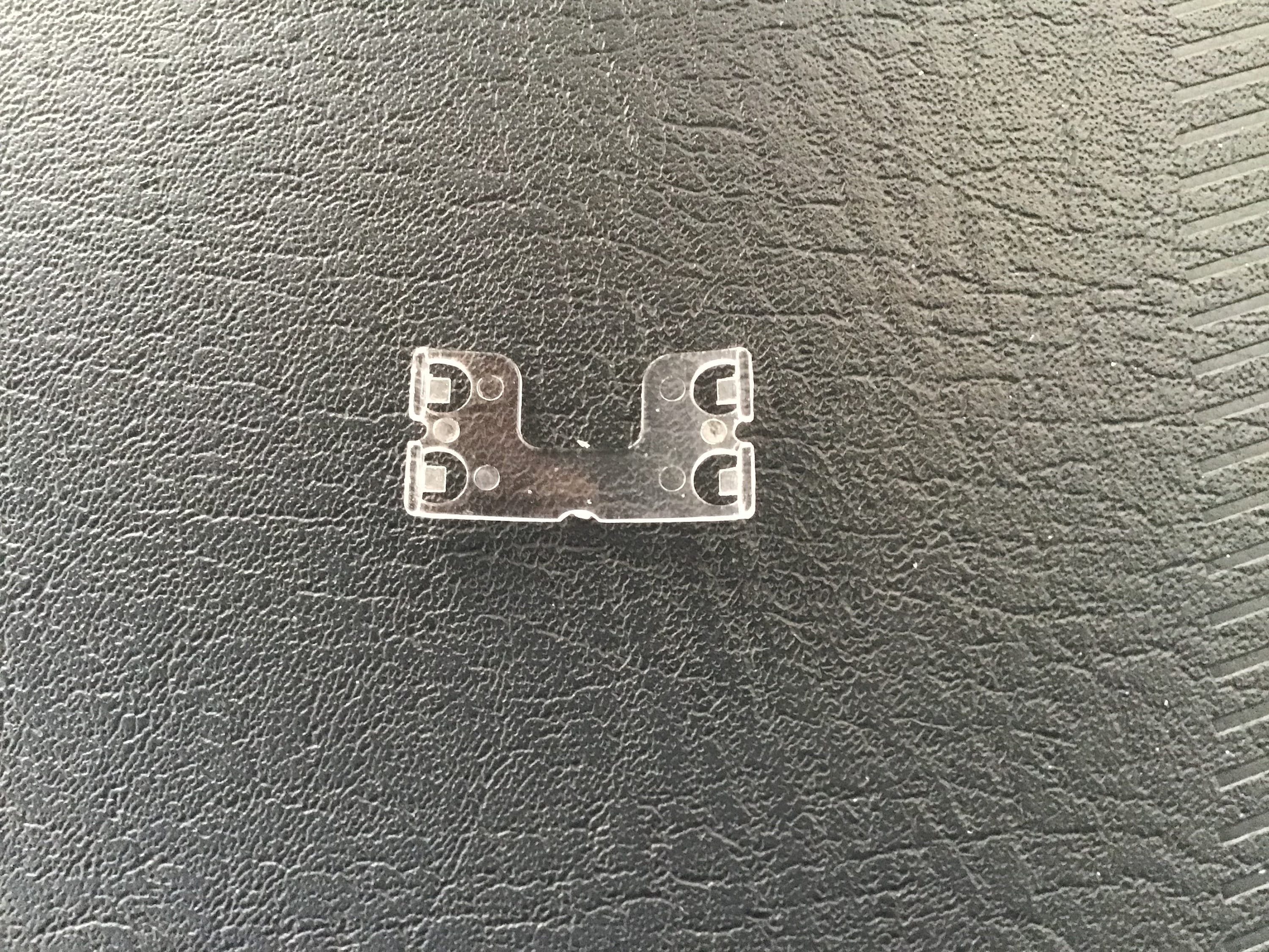 Venetian Blind 25mm Top Slat Secure Clip for Ladder Cord ( Pack of 2 ...