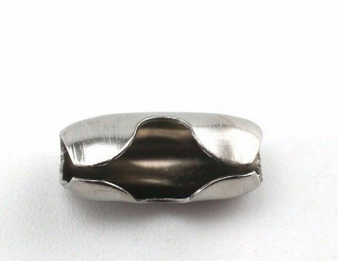 6 X Metal Blind Chain Connectors to Fit No 10 Metal Blind Chain 4.5mm ...