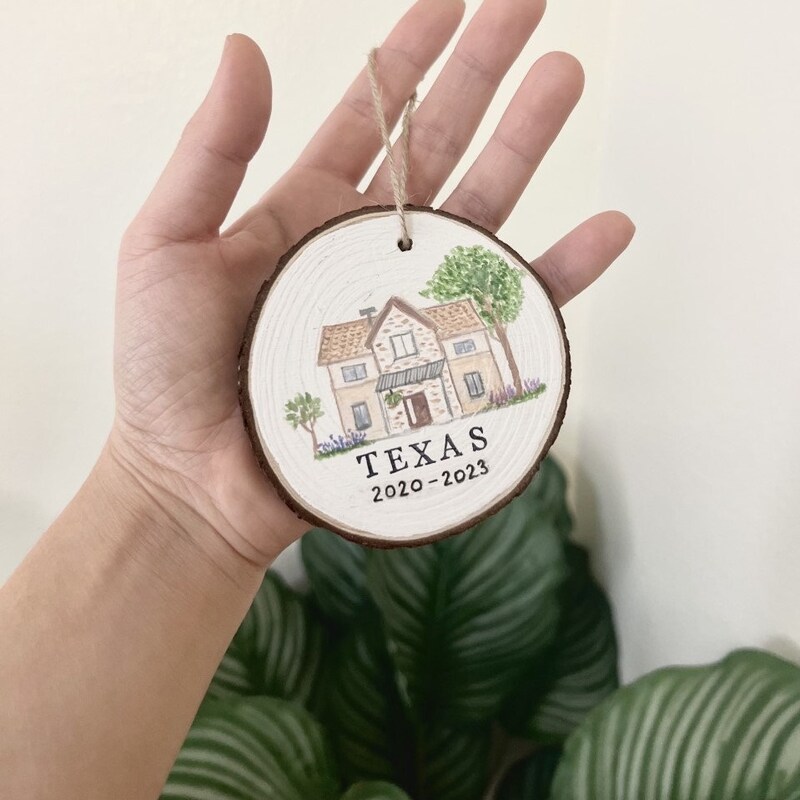 First House Ornament - Etsy