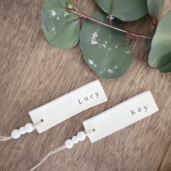 Clay Tag - Etsy