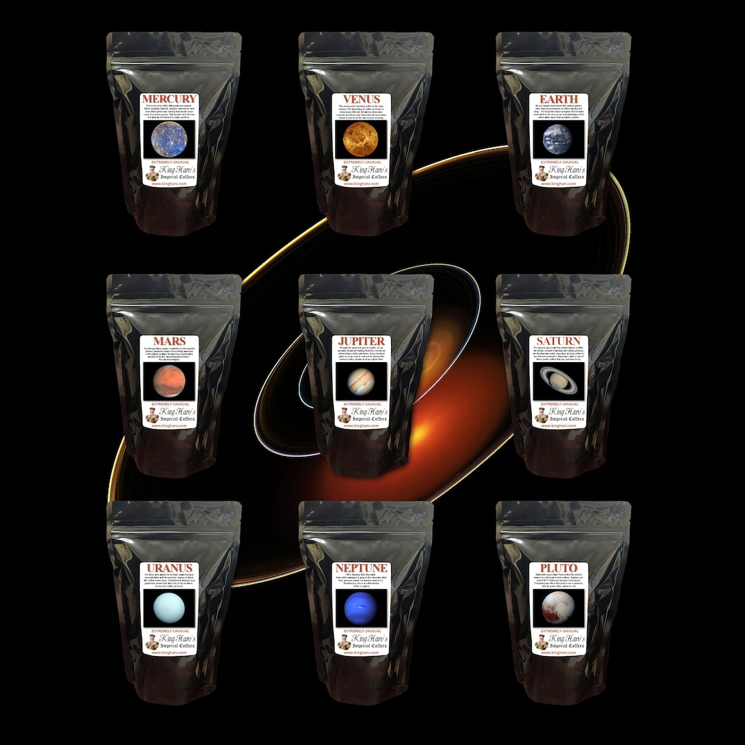 Planets Coffee 9 Pack - Etsy