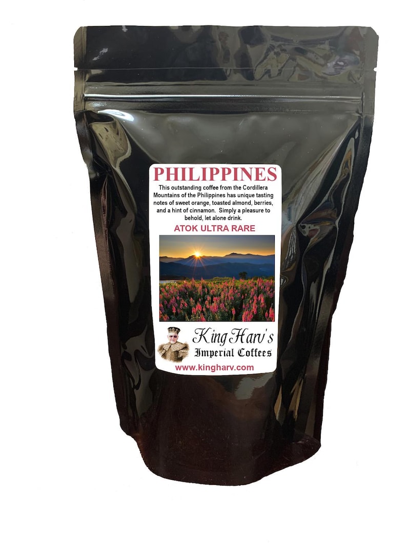 Philippines Atok Coffee 1/2 Lb - Etsy