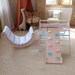 Set of 3 Items Foldable Triangle Arch Ramp With Slide, Arch Pillow ...