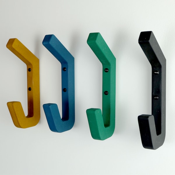Colorful Wall Hooks - Etsy