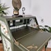 Vintage Lebus Green Writing Bureau Desk With Tropical Jungle - Custom ...