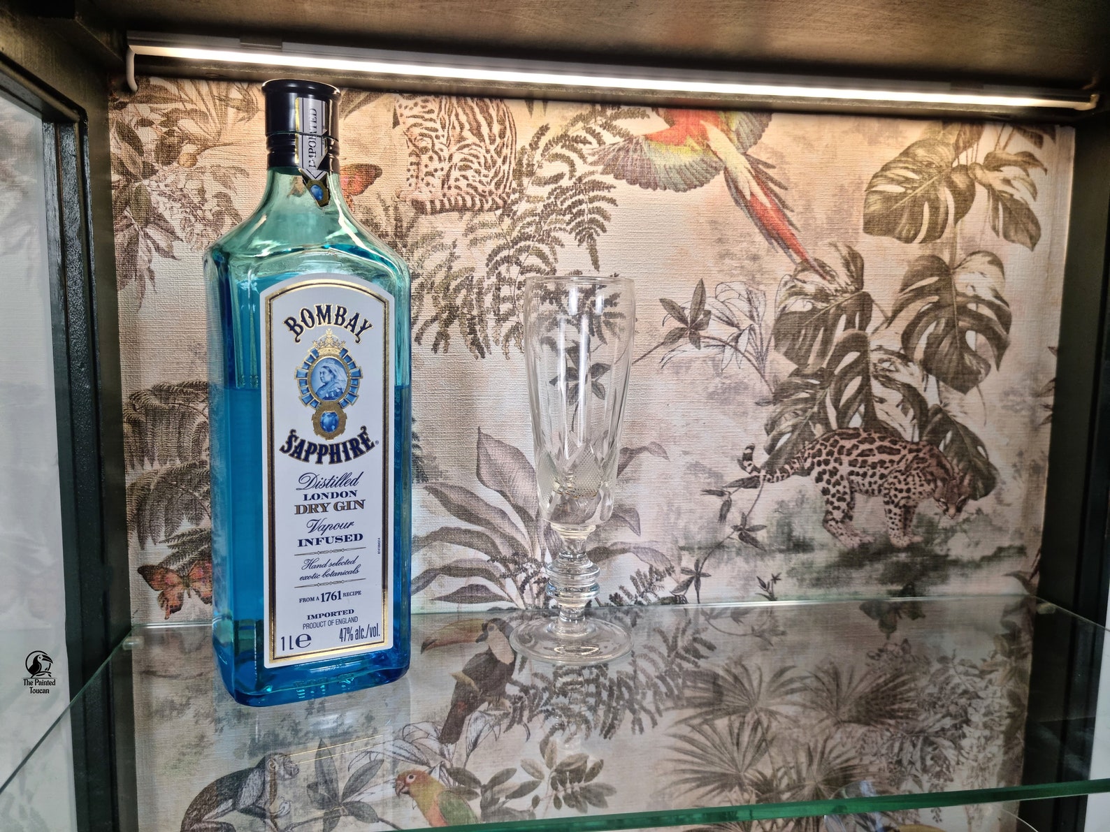 Vintage Green Drinks Gin Cocktail Display Cabinet Custom - Etsy UK