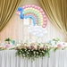 Rainbow Garland Canva Balloon Mockup | Event Mockup for Parties and ...