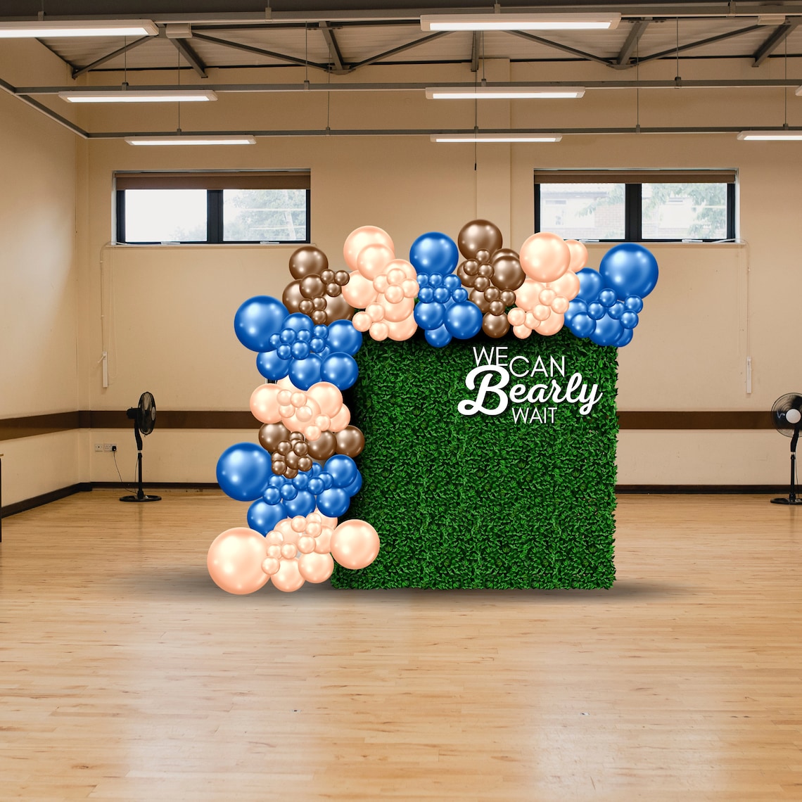 Grass Wall Backdrop Organic Balloon Garland Canva Balloon - Etsy