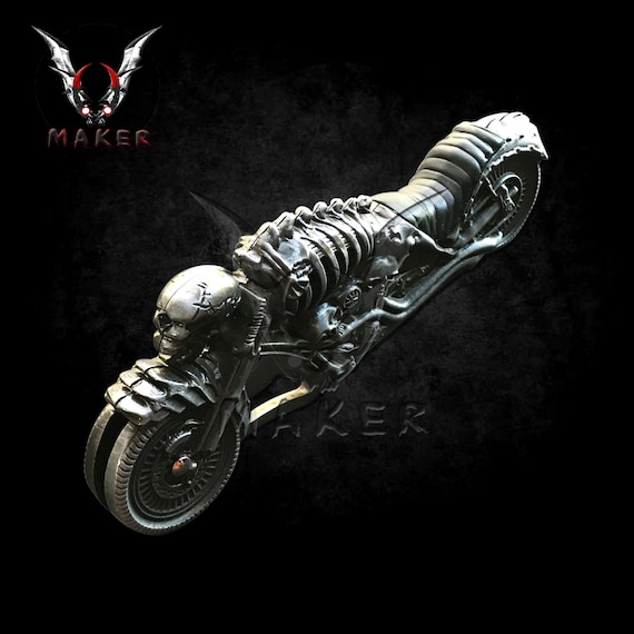 Skull Head Motorcycle Knife 8 Pocket Best Folding Knife - Etsy