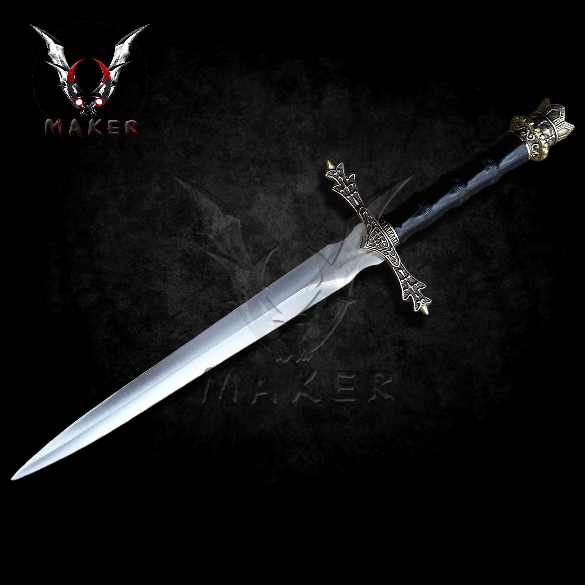 Medieval Angel Sword Historical Fantasy Ornate Sword 14" for Cosplay ...