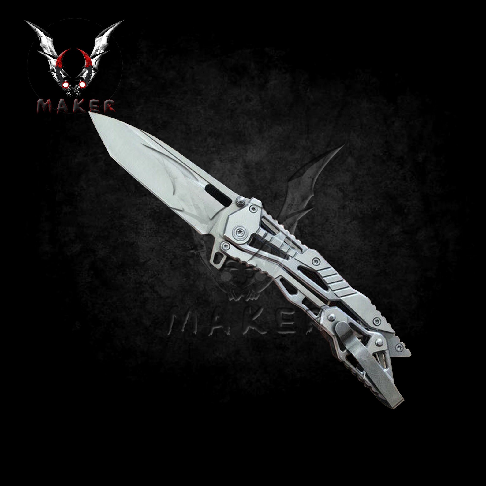 Spring Assist Transform Frame Knife 8.6" Best Folding Knife for Hunting ...
