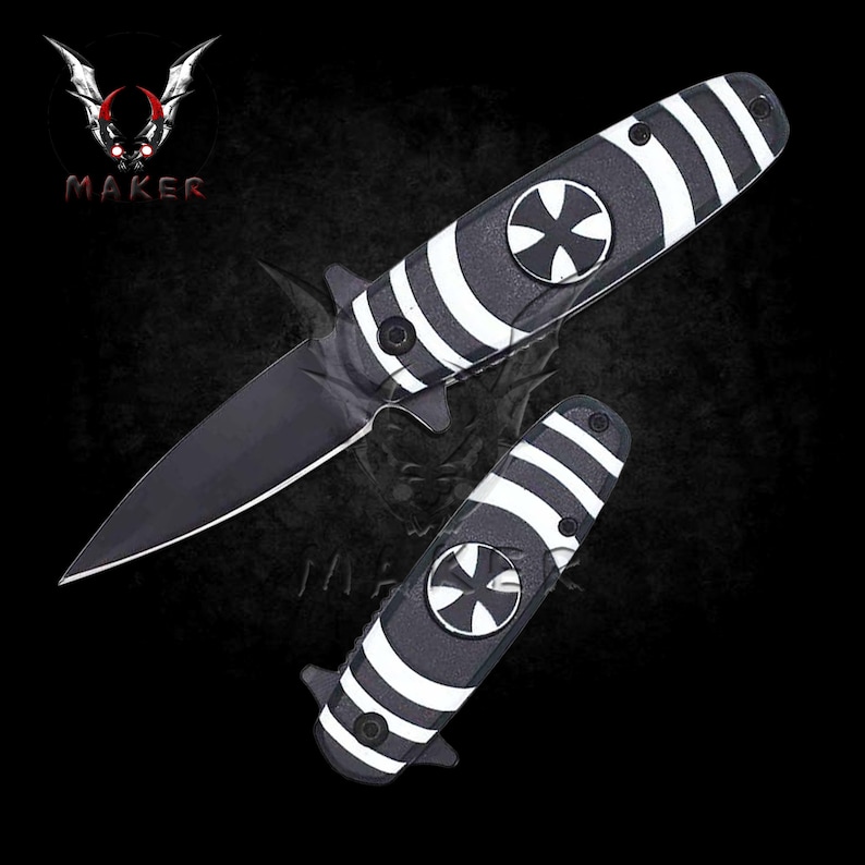 Fidget Spinner Pocket Knife 5 1/4 Steel Blade Best - Etsy
