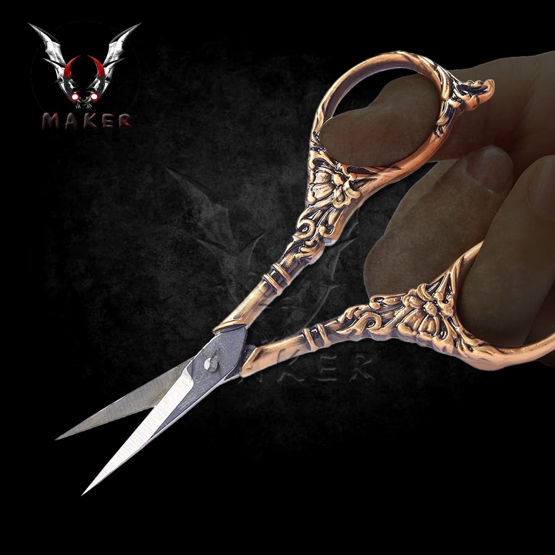 Vintage Scissors for Cross Stitch Cutting Embroidery Sewing Handcraft ...
