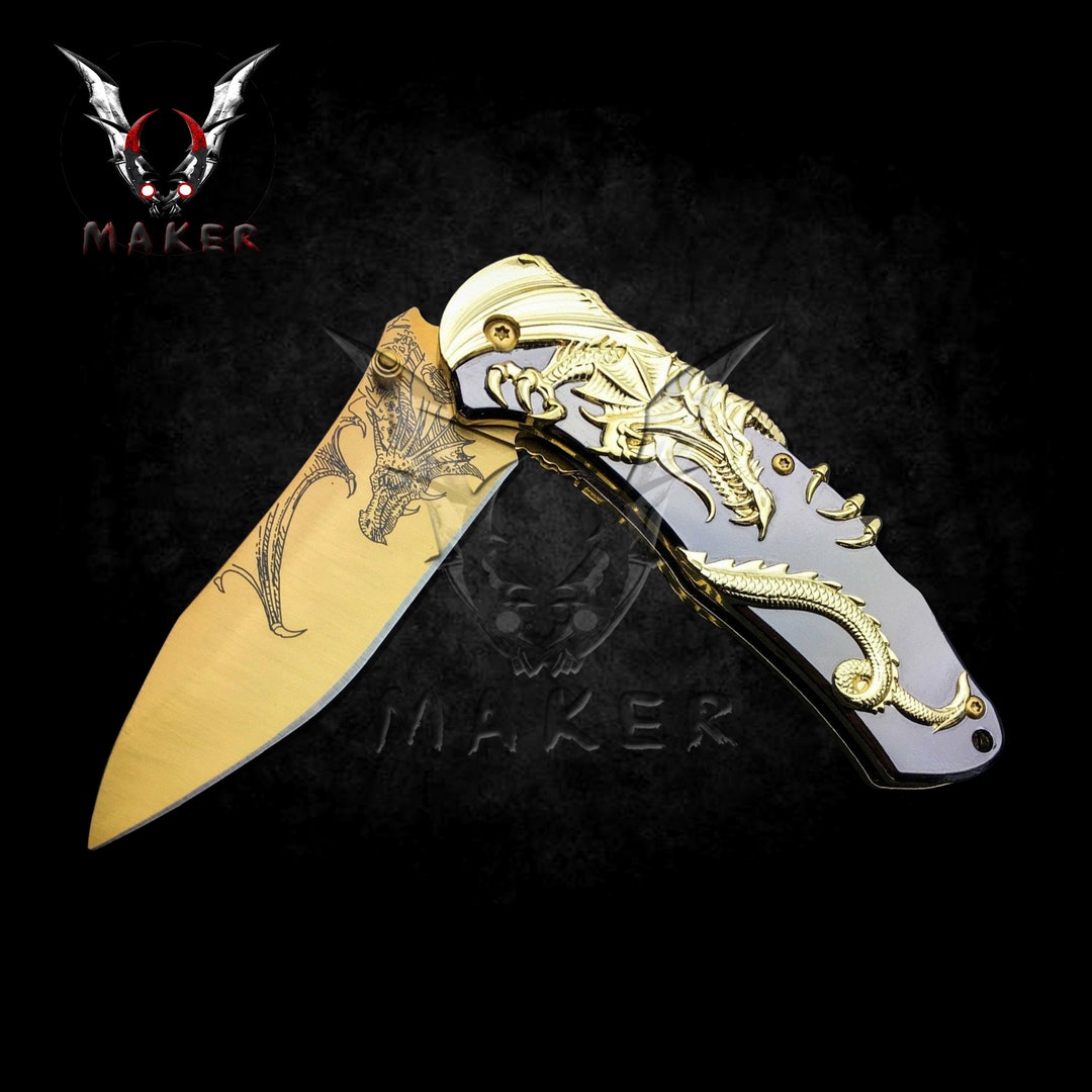 Gold Blade Knife