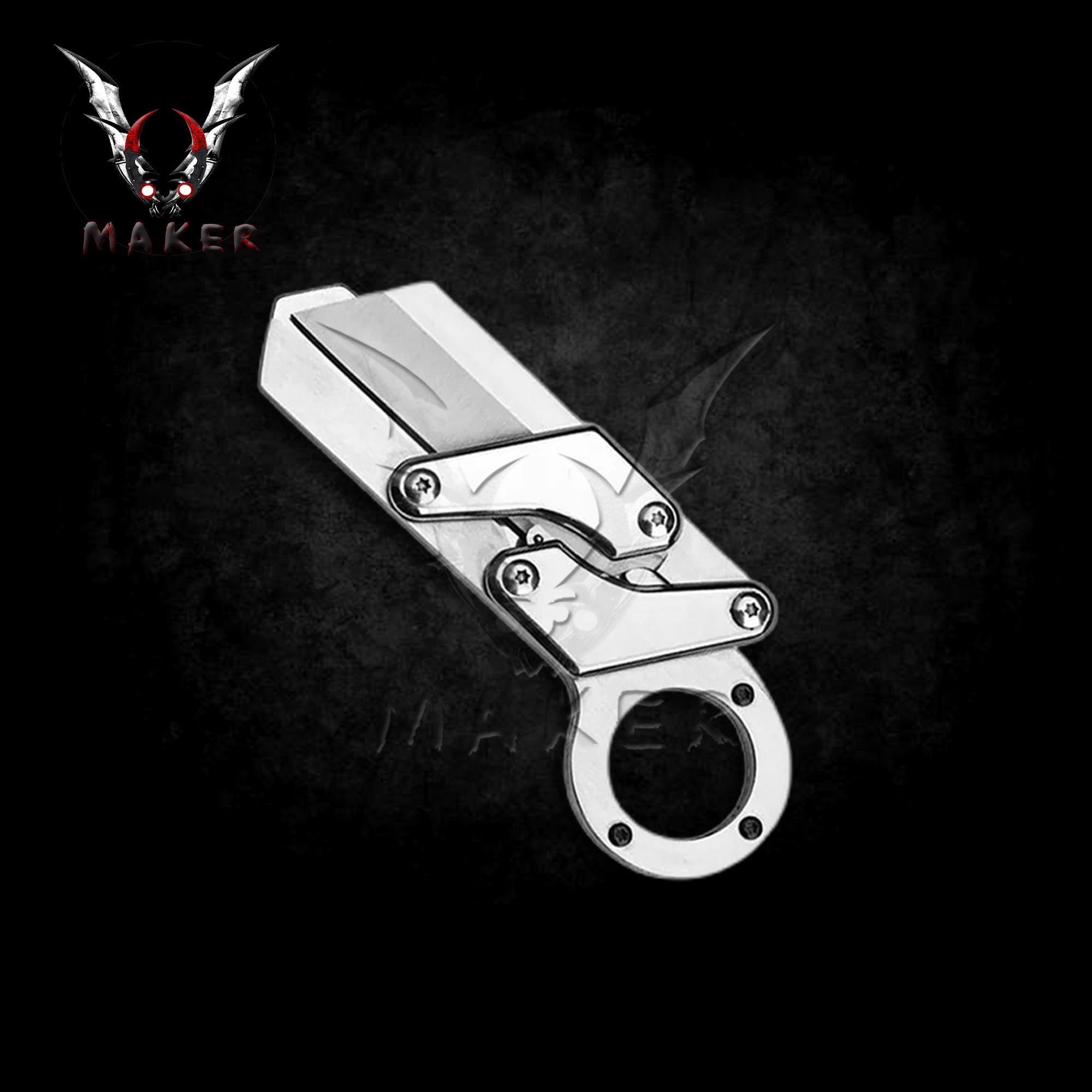 Transform Mirror Knife 7" Blade Best Folding Pocket Knife for Hunting ...