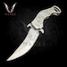 Dragon Karambit Knife 9" SILVER Best Folding Vintage Knife for Hunting ...