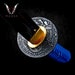 All Blue Dragon Katana Handmade 1095 Steel Japanese Samurai Collectible ...