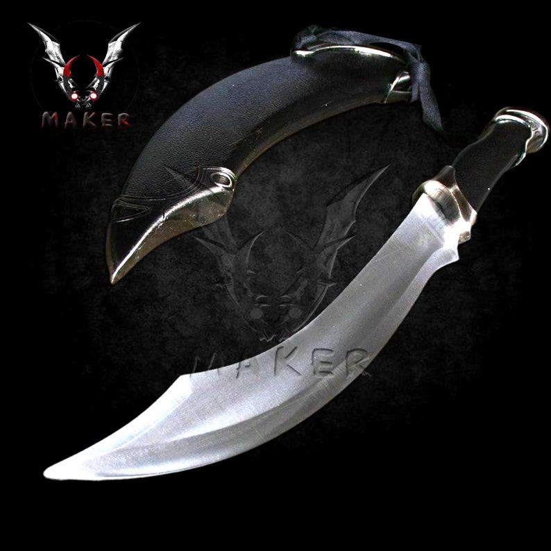 Scimitar Pirate Sword 17" Collectible Medieval Metal Sword for Survival ...