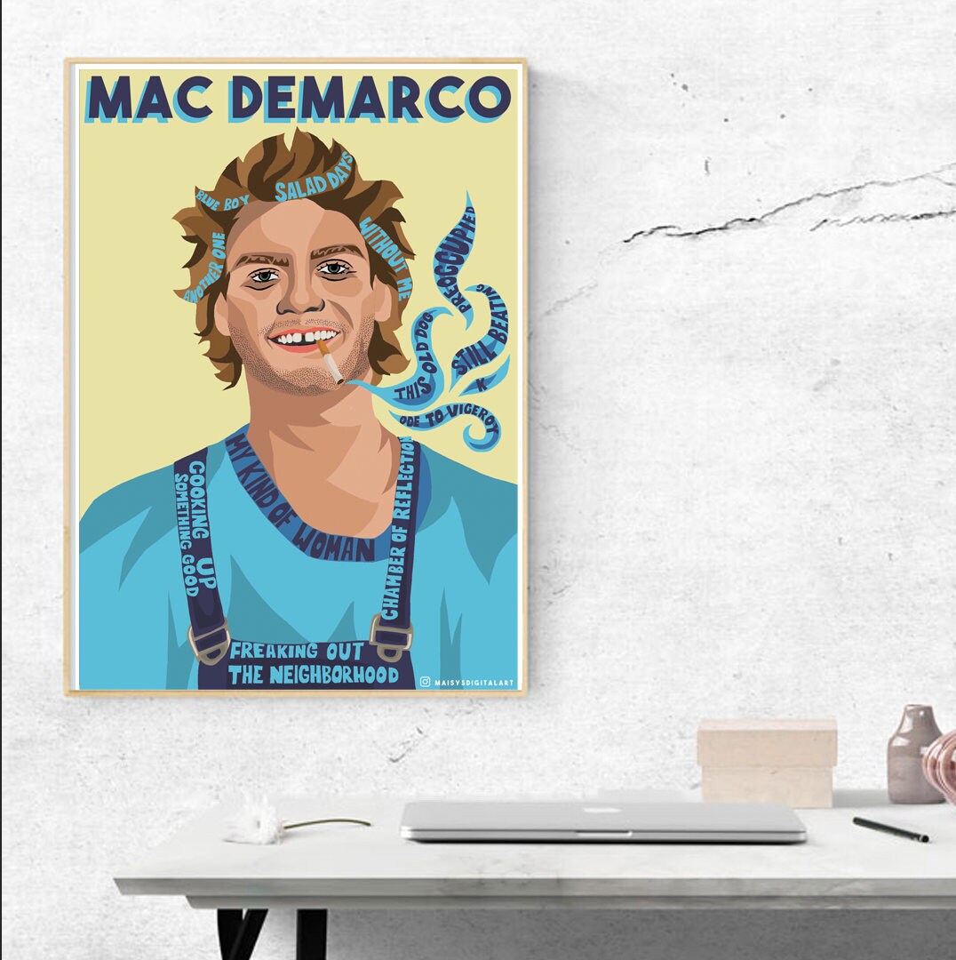 Mac De Marco Music Poster - Etsy