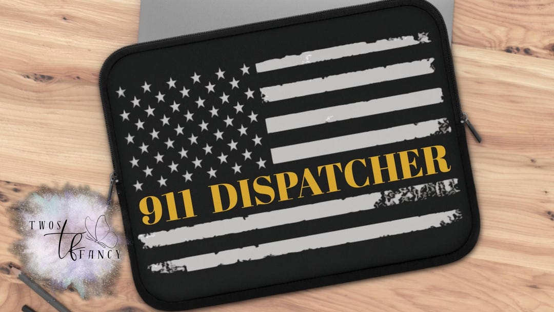 911 Dispatcher Laptop Tablet Sleeve | EMS, FD and Police Dispatch Ipad ...