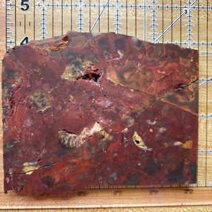 Marston Ranch Jasper Agate Rough Slice Lapidary Slab From Oregon 240 ...