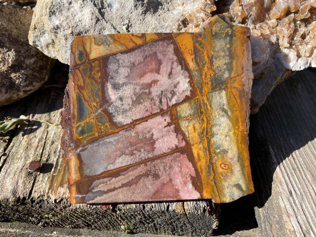 Australian Outback Andromeda Jasper Unpolished Slab Raw Lapidary Rough ...