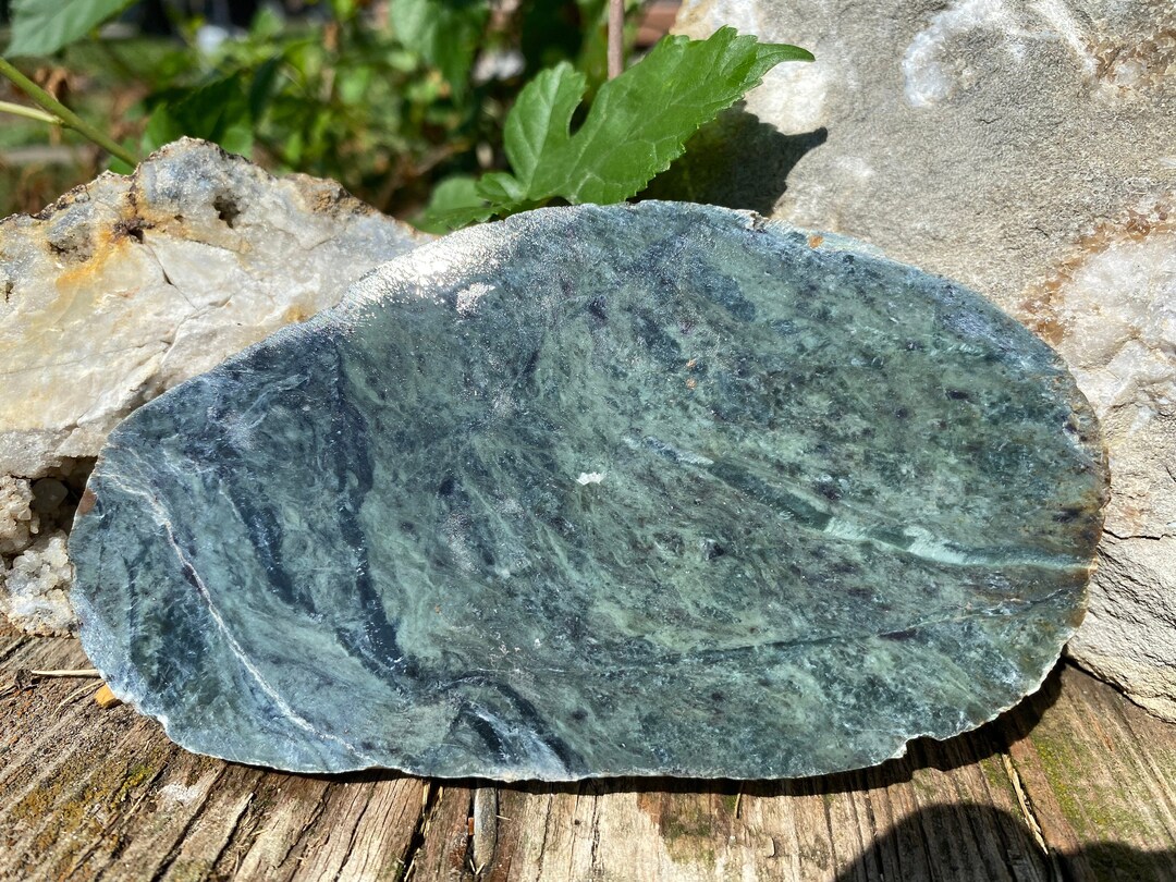 Chatoyant Nephrite Jade From Washington State Unpolished - Etsy